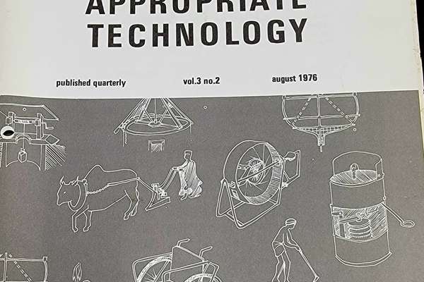 Appropriate Technology [ Quarterly Magazine Issues Vol. 3 No. 2 (Aug 1976) - Vol. 8 No. 4 (Mar ...